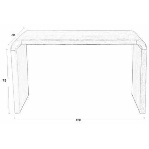 Zuiver Brave Console Table | Naken Interiors